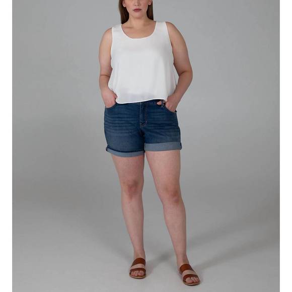 Jag Jeans | Shorts | New Jag Alex Boyfriend Plus Short In Dark Indigo ...